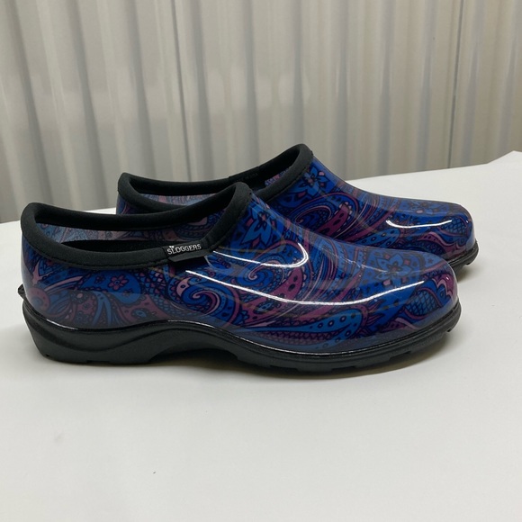 Sloggers | Shoes | Sloggers Paisley Waterproof Slip On Loafers Size 9 ...